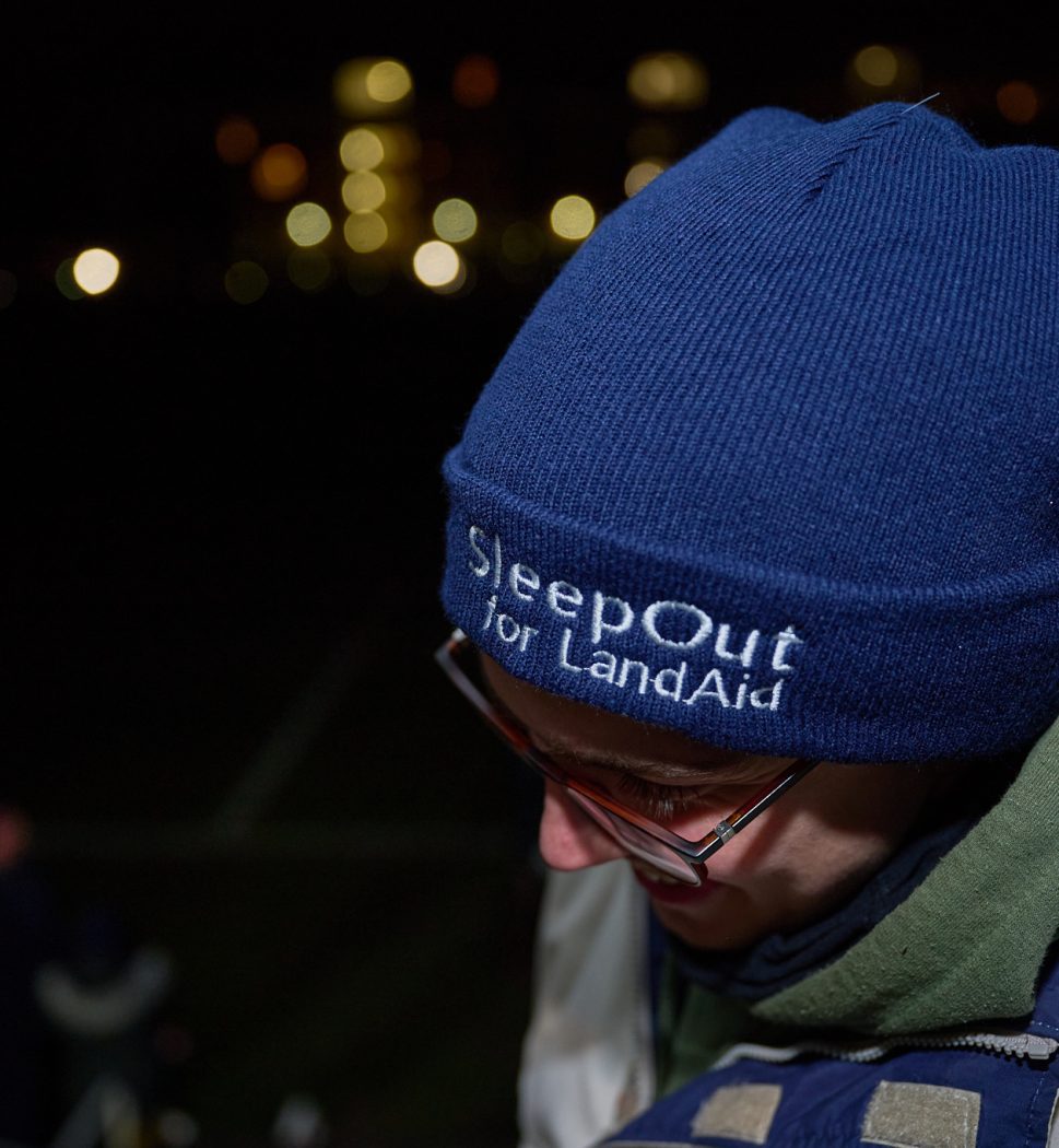 The LandAid SleepOut experience: Carter Jonas - LandAid