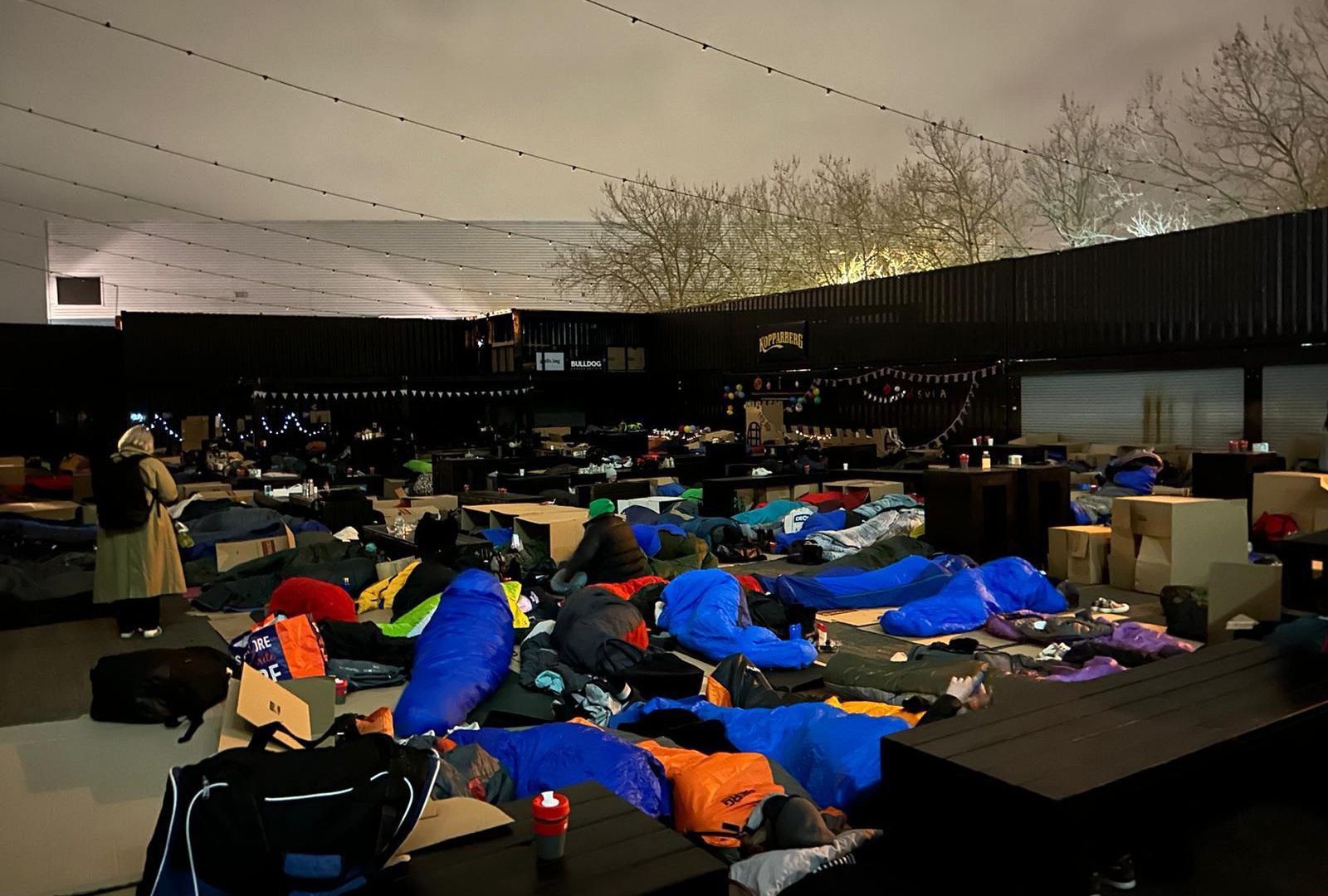 The LandAid SleepOut experience: Carter Jonas - LandAid